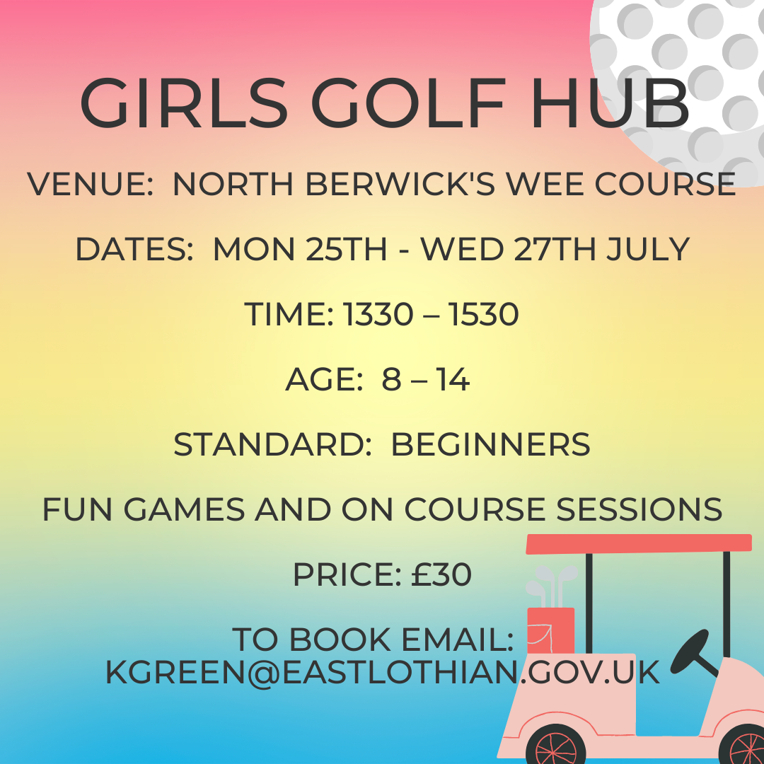 Active East Lothian | 2022 Golf Coaching