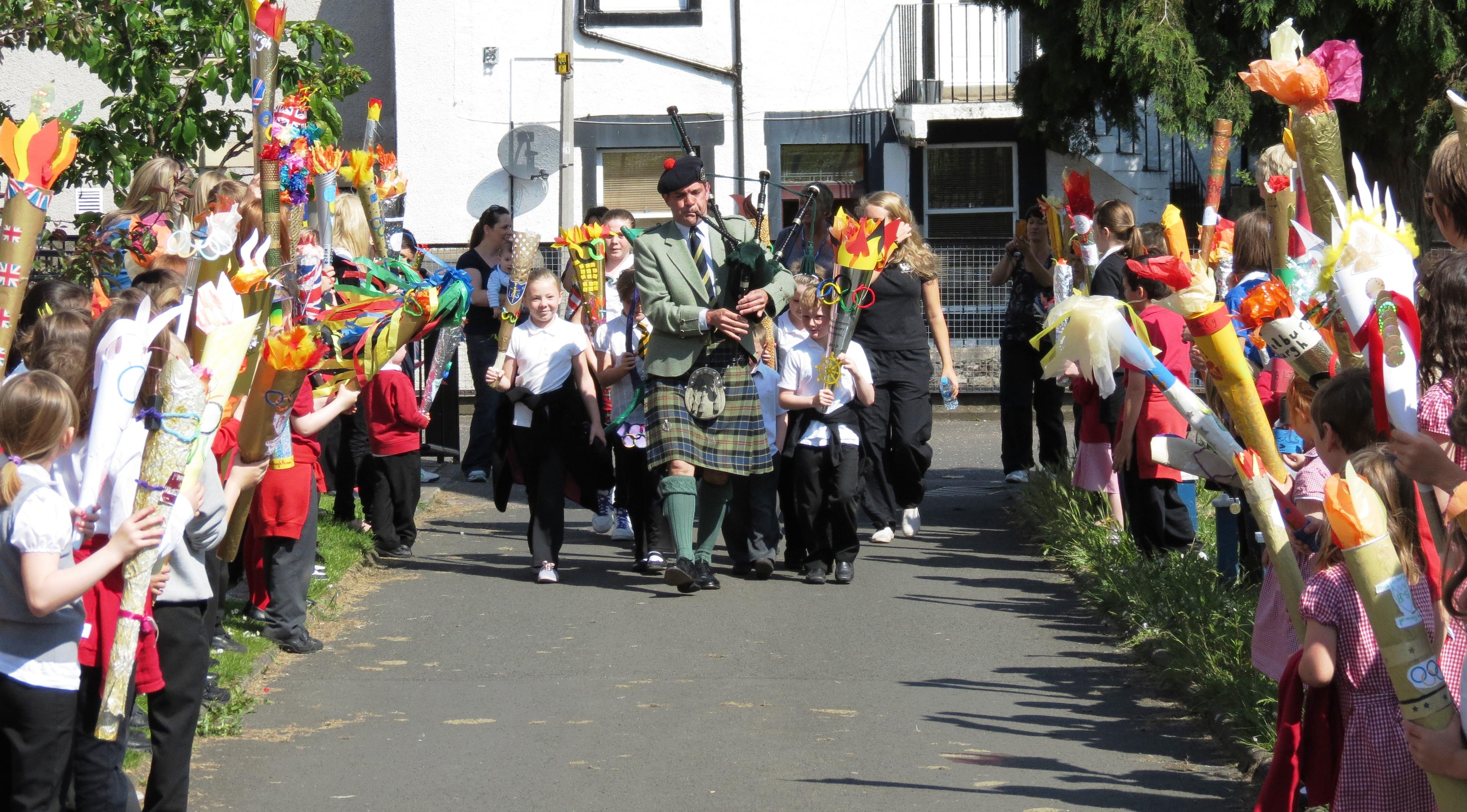 Active East Lothian | Musselburgh Schools Torch Relay