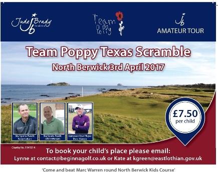 Active East Lothian | Team Poppy Texas Scramble